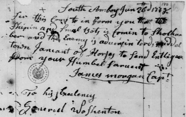 Reconnaissance for General Washington | Morgan, New Jersey